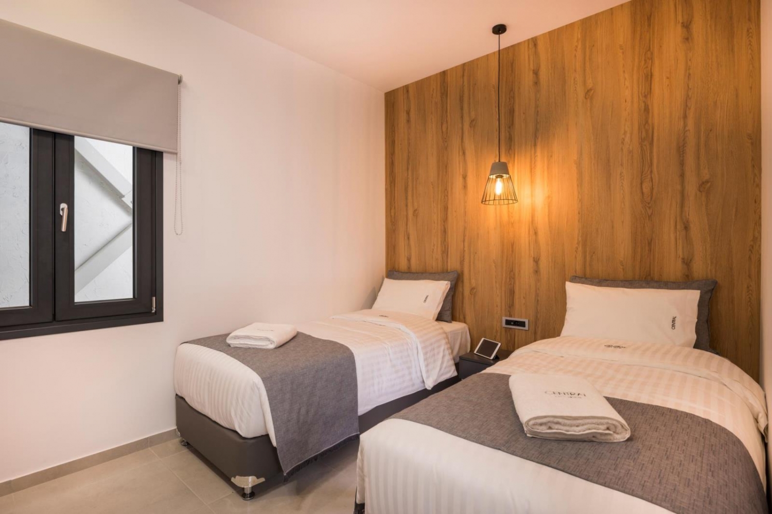 Economy / Twin Room – Central City Hotel Chania